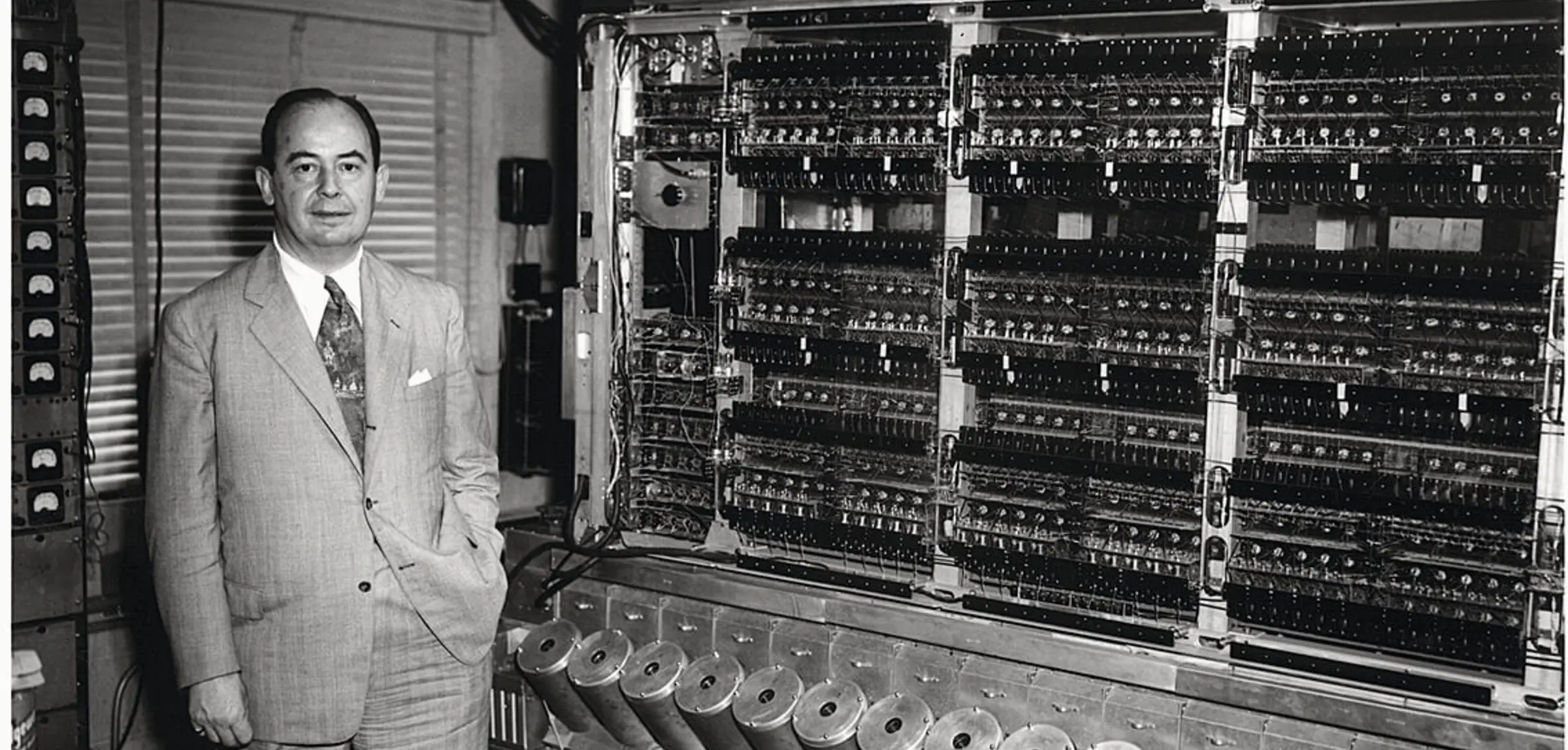 John von Neumann, the Designer of Computer Architecture