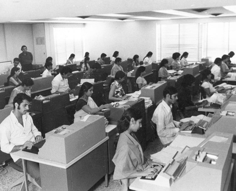 Indian Banks and Computers in 1960s